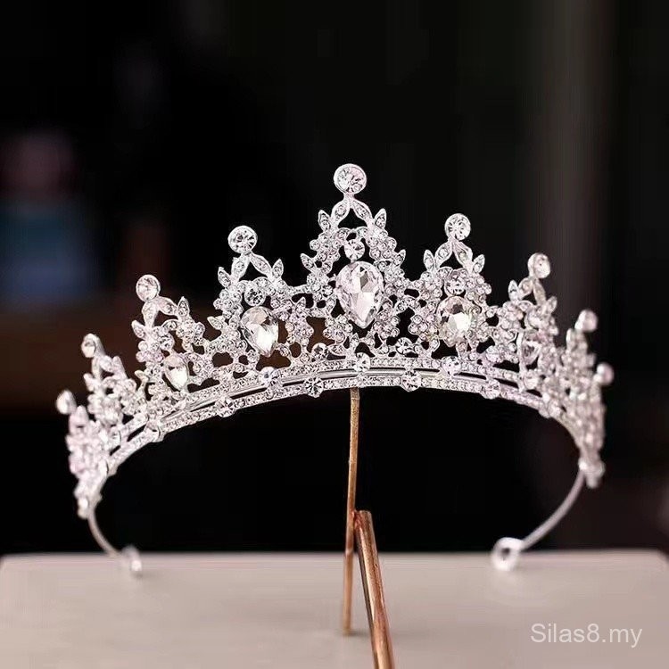 Korean Style Crown Atmospheric Baroque Bride Simple Super Fairy ...