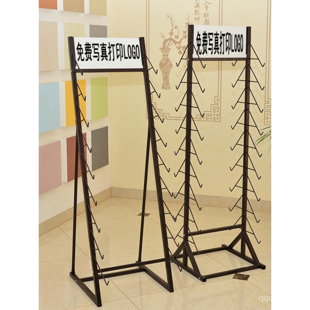 Wooden Floor Display Stand Stone Ceramic Tile Sample Display Stand Line ...
