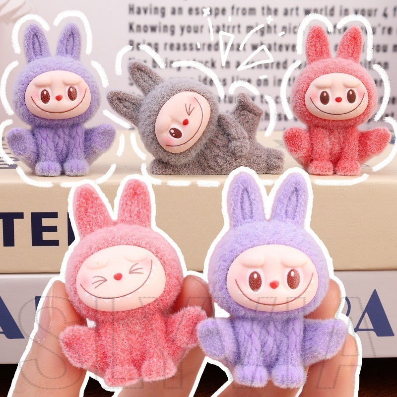 Yoga Labubu Blind Box - Micro Landscape Home Decoration - Surprise Gift ...