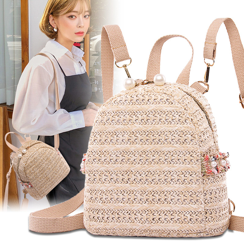 [Spot] beg galas wanita versi Korea 2025 beg galas gaya baru rajutan trend segar sekolah gaya ...