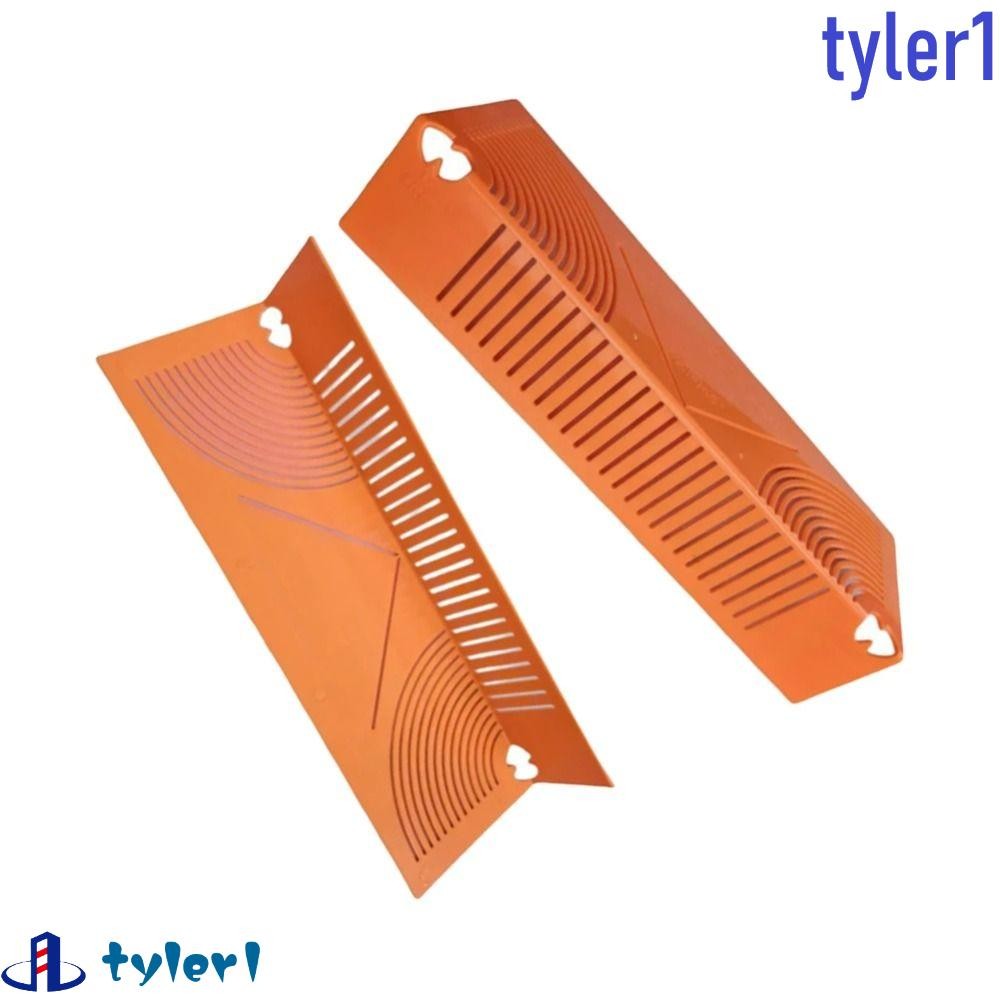 TYLER1 Square Tube Folding Ruler, Plastic Multifunction Four-sided ...