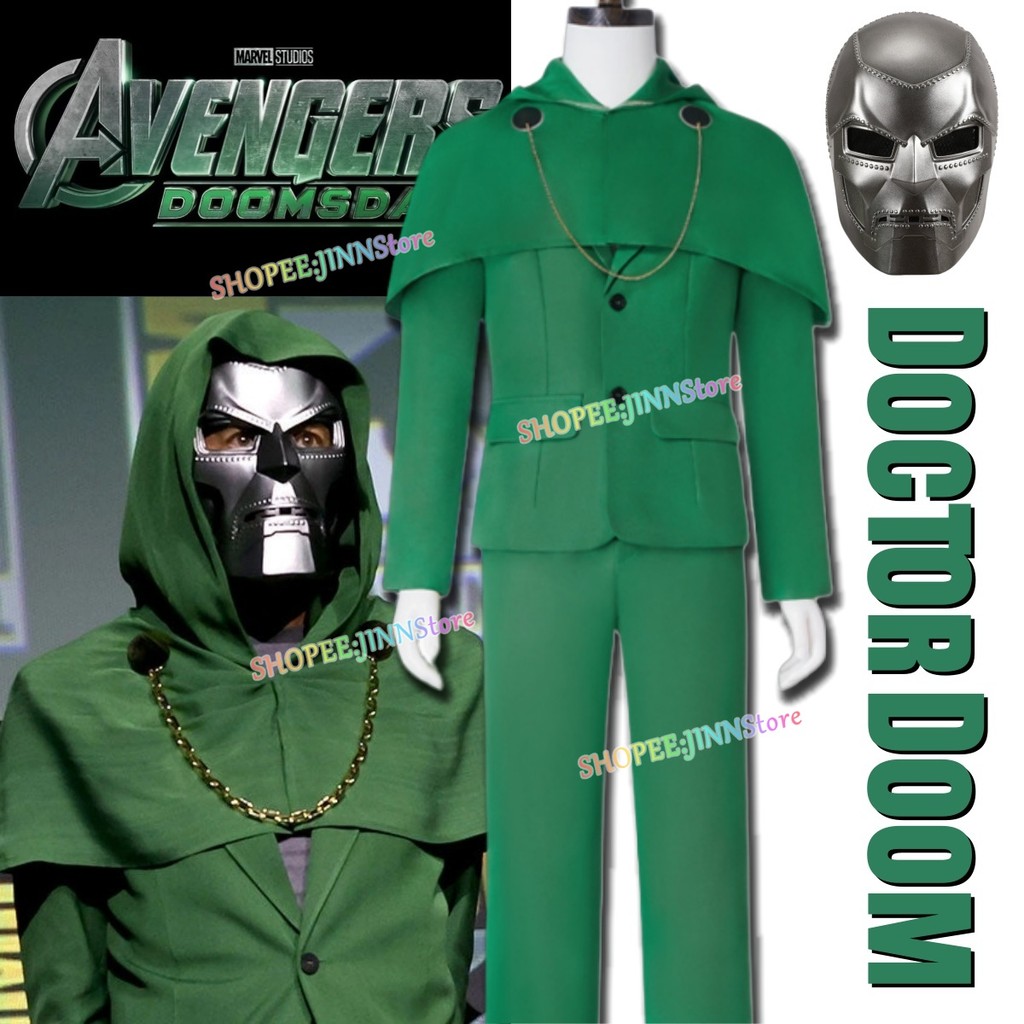 -JINN-VICTOR VON DOOM Cosplay Costume ROBERT DOWNEY Cosplay MARVEL ...