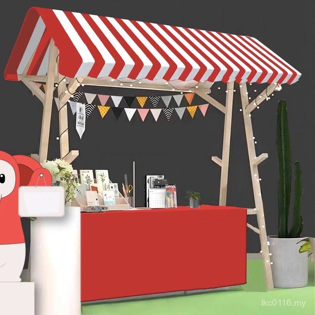 Promotion Solid Wooden Market Stall Foldable Shelf Float Night Market ...