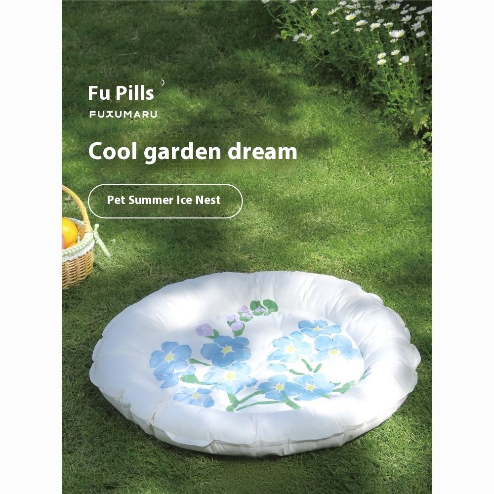 Universal for Cats Dogs!Flower Princess Style, Physical Cooling Summer ...