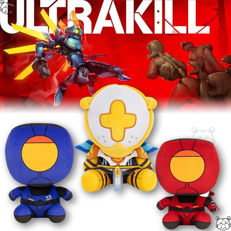 Ultrakill Gabriel Plush Game Figure Plush Toy Cuddly Robot Figure Plush ...