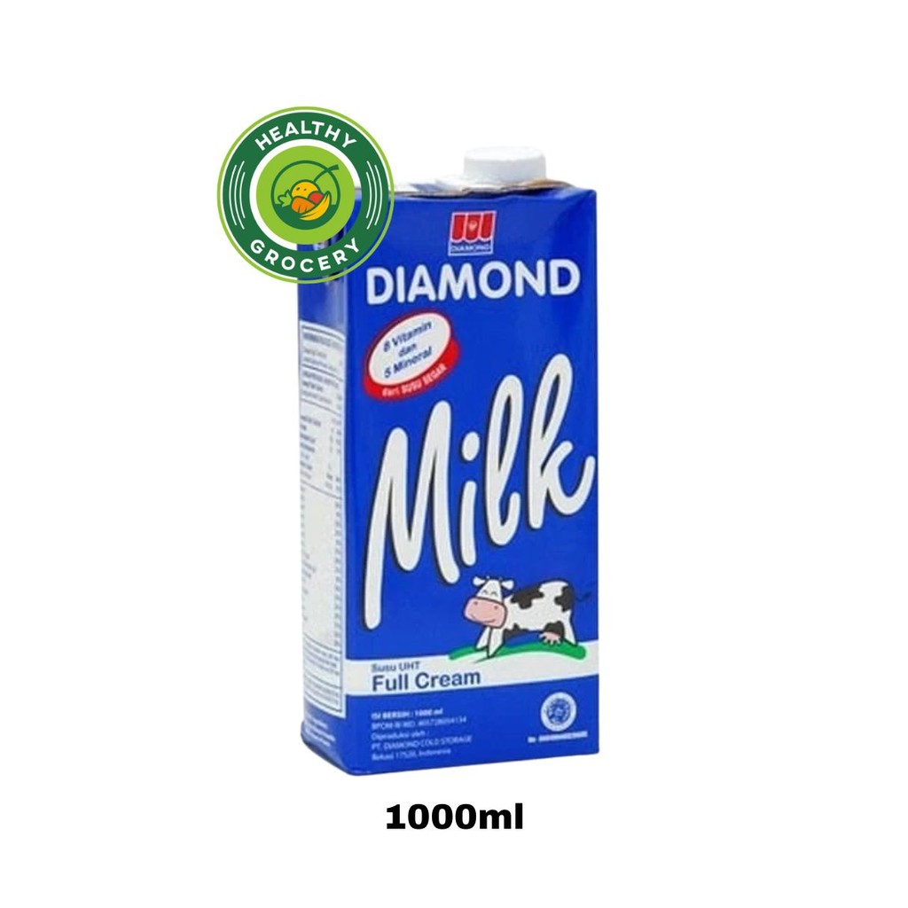 Diamond Milk UHT Milk Full Cream 1000ml | Shopee Malaysia