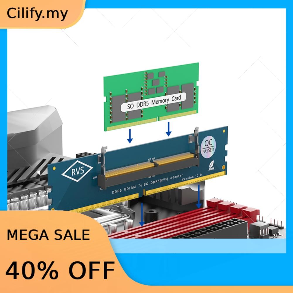 Laptop SO DDR5 RAM To Desktop DDR5 U-DIMM Adapter DDR5 Memory RAM ...