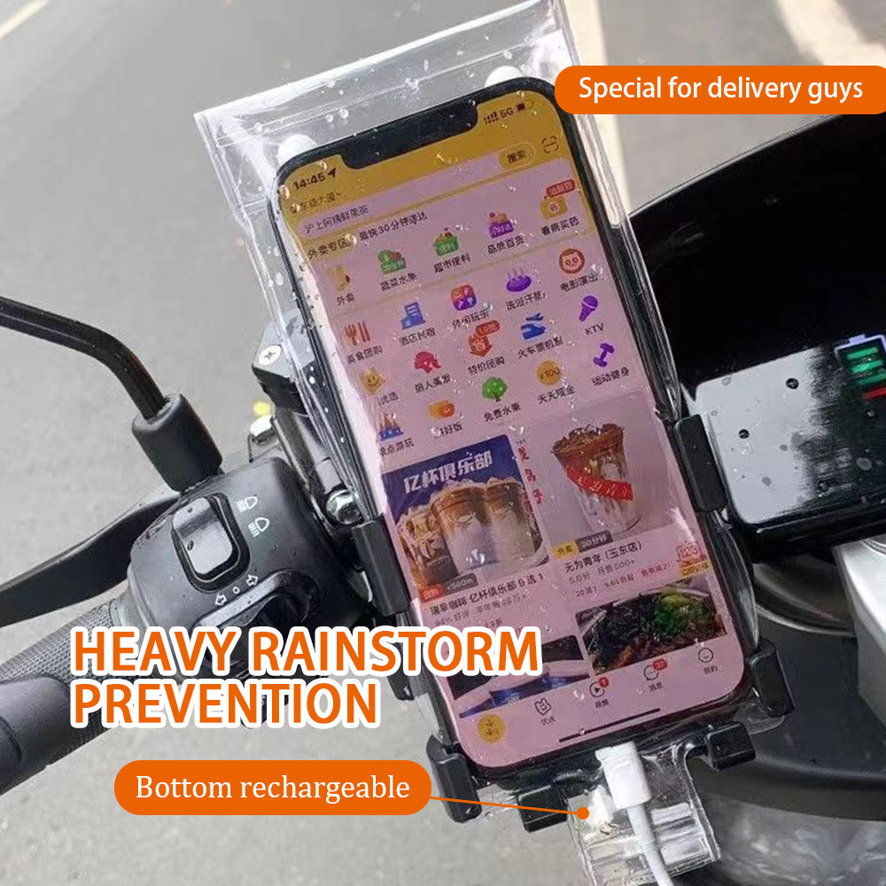 Beg kalis air telefon motosikal Beg kalis hujan telefon bimbit tebal ...