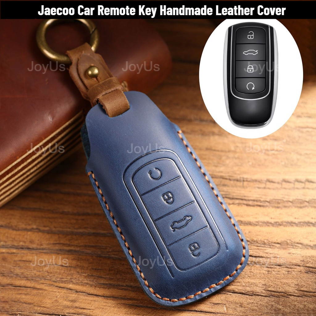 Jaecoo J7 Omoda C9 Handmade Leather Key Cover Remote Leather Car Key ...