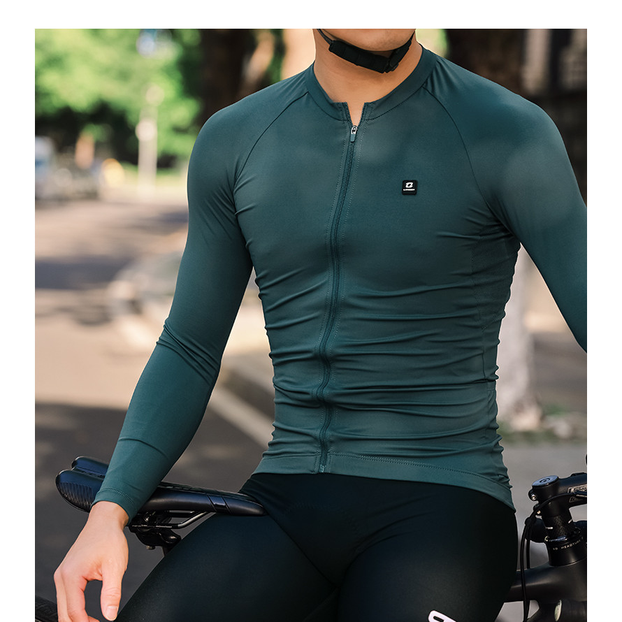 LAMEDA Cycling Jersey Spring Summer Men's Suit Quick Drying Comfortable Breathable Long Sleeves ...