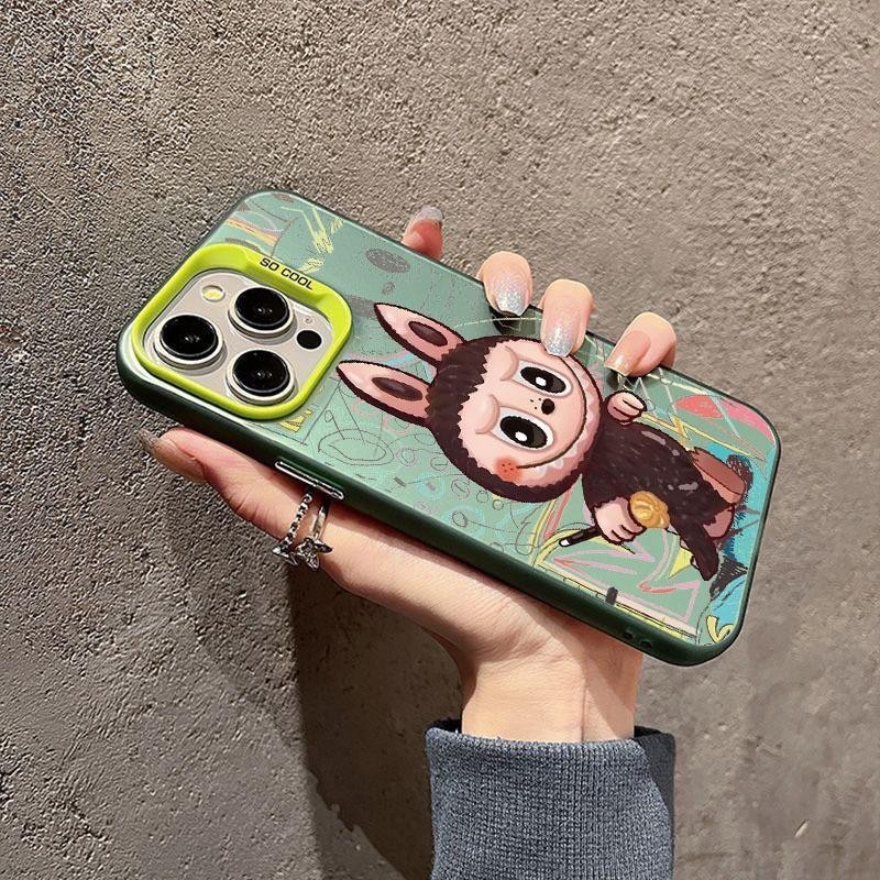 Cute POP MART THE MONSTERS Labubu Laser Phone Case For Iphone 15 Pro ...