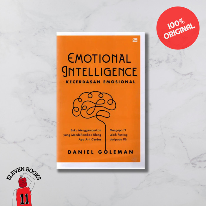 Original Emotional Intelligence Book - Daniel Goleman (Gramediaal Intelligence) - Daniel Goleman ...