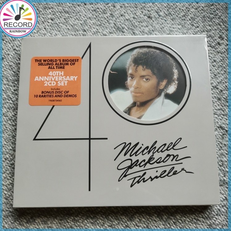 Michael Jackson Thriller 40th Anniversary 2Disc Album [Sealed] Brand ...