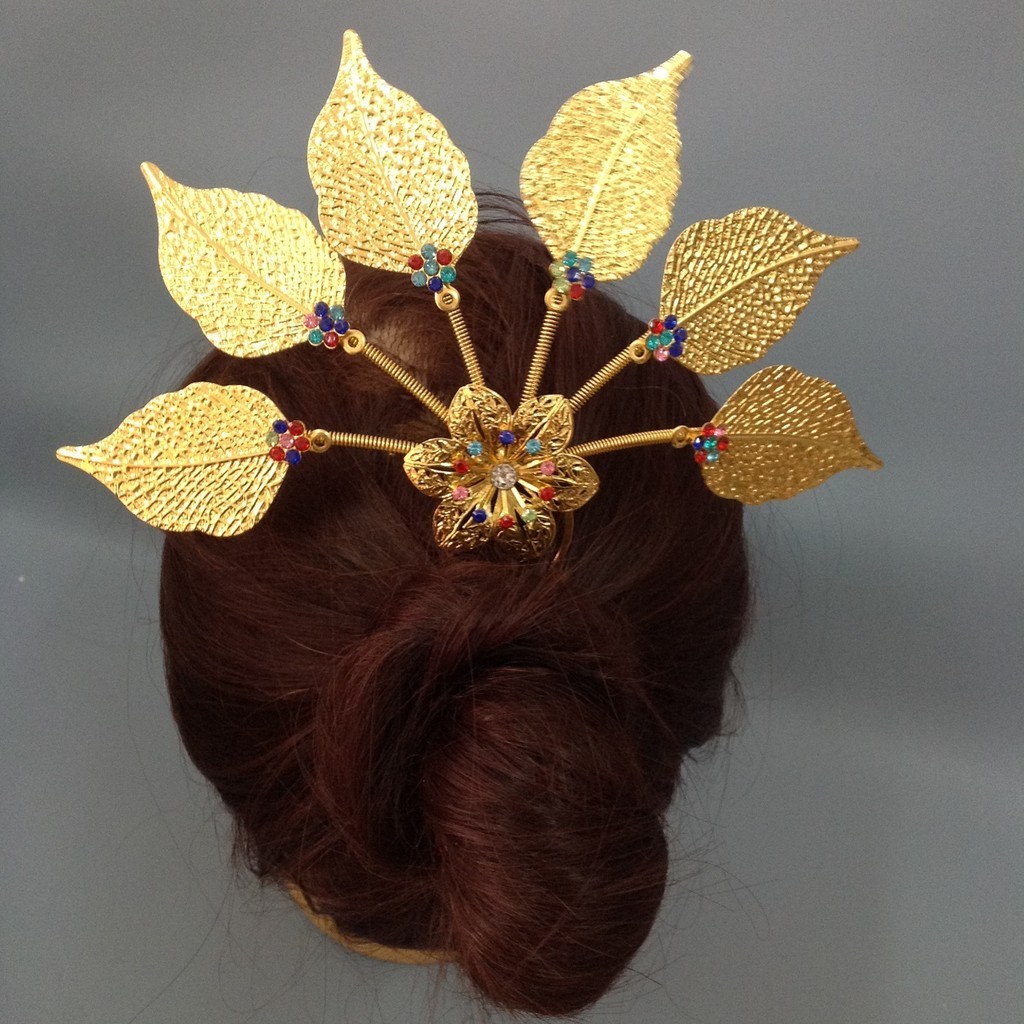 gendik melayu Siger Dance Crown cekak sanggul lintang pengantin mahkota ...