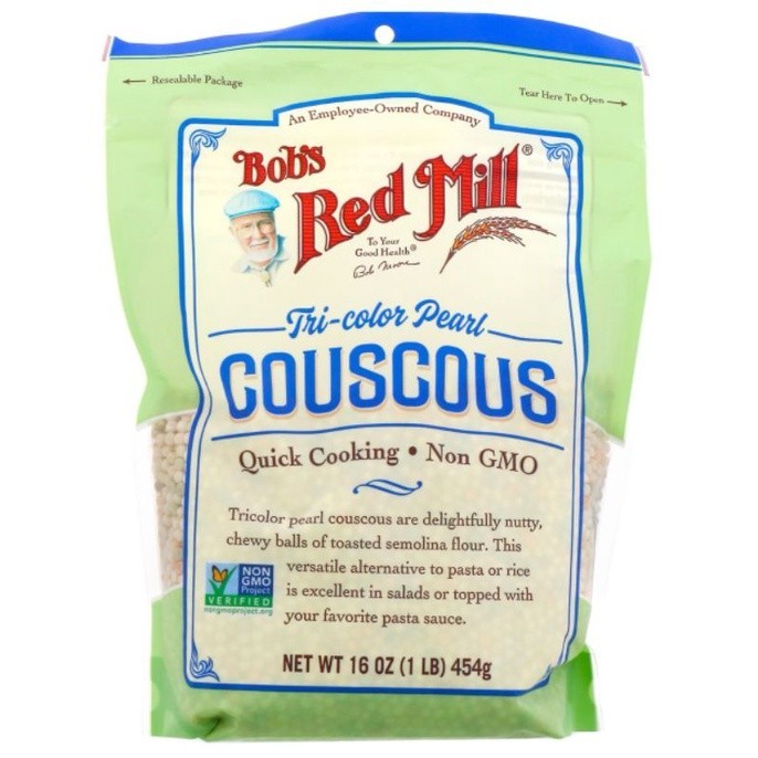 Bob's Red Mill, Tri-Color Pearl Couscous, 16 oz (454 g) | Shopee Malaysia