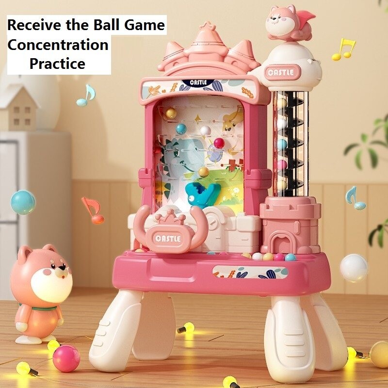 Receive the Ball Game Pinball Electric catching machine educational ...
