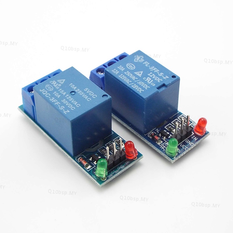 Low Level Trigger 1 Channel DC 5V Relay Module Interface Board Shield 1 Way DC 12V Relay Module ...