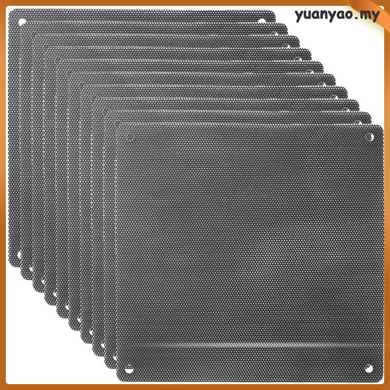 10 Pcs Chassis Fan Mesh Computer Dustproof Case Strainer Filter yuanyao ...
