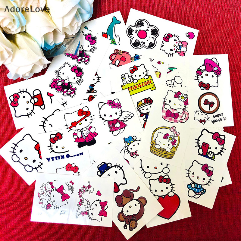 ADL Sanrio Cute Waterproof And Durable Color Tattoo Sticker Cartoon ...
