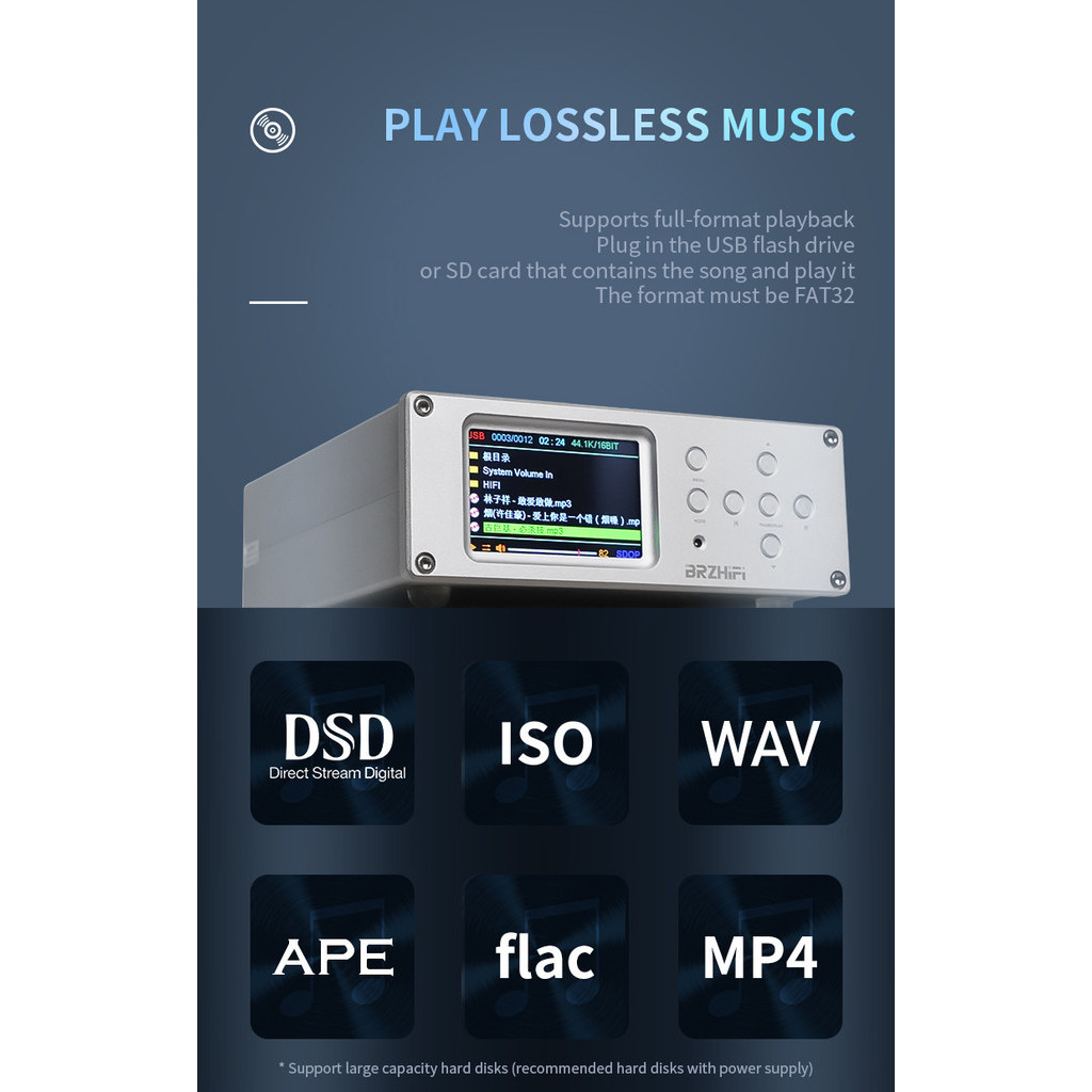 Breeze DV20C flagship digital turntable U disk lossless player DSD hard ...