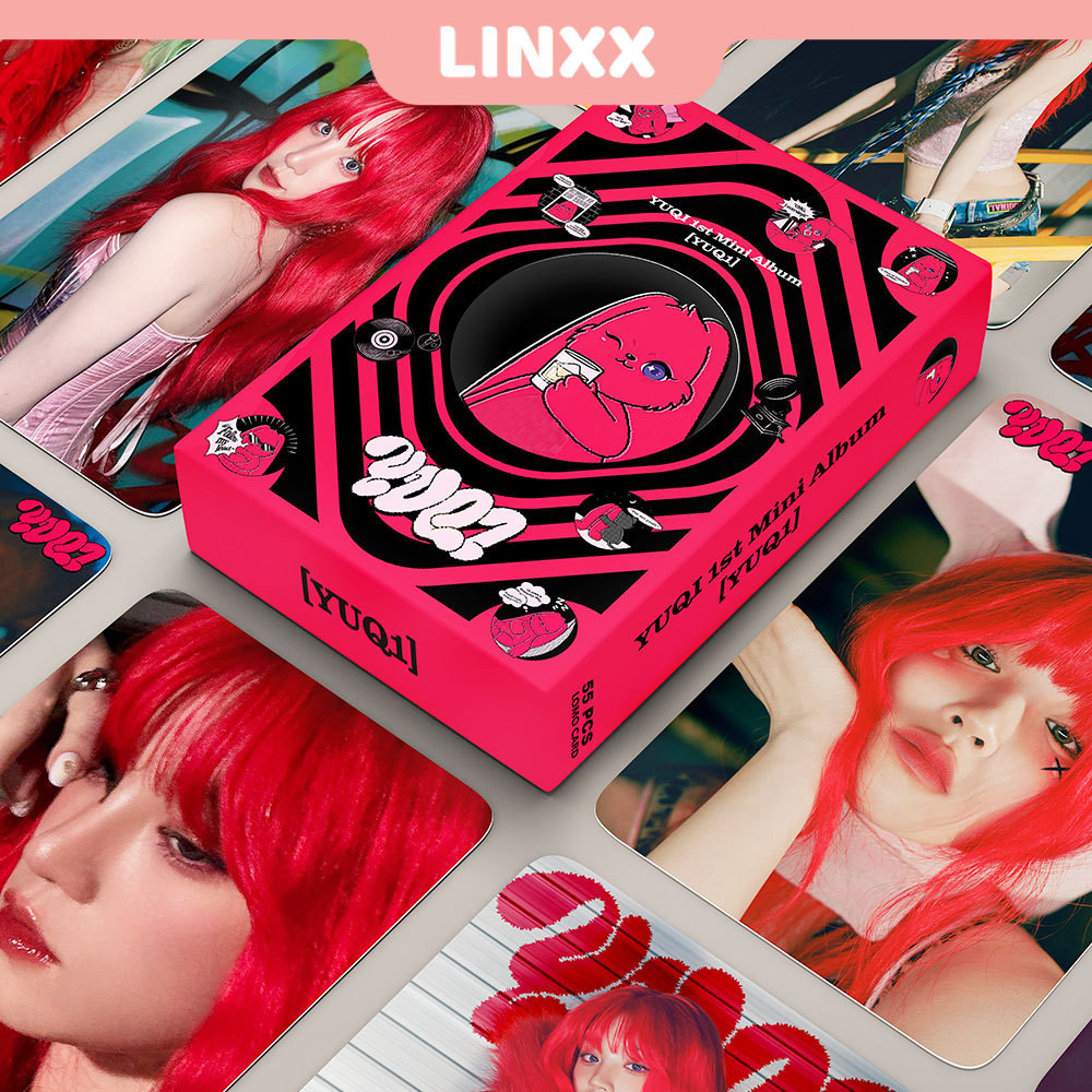 LINXX 55 Pcs (G)I-DLE YUQI Album Lomo Card Kpop Photocards Postcards ...