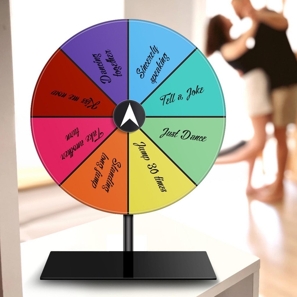 Dry Erase Spin Wheel Spinner Game Editable Spin Wheel For Prizes With ...