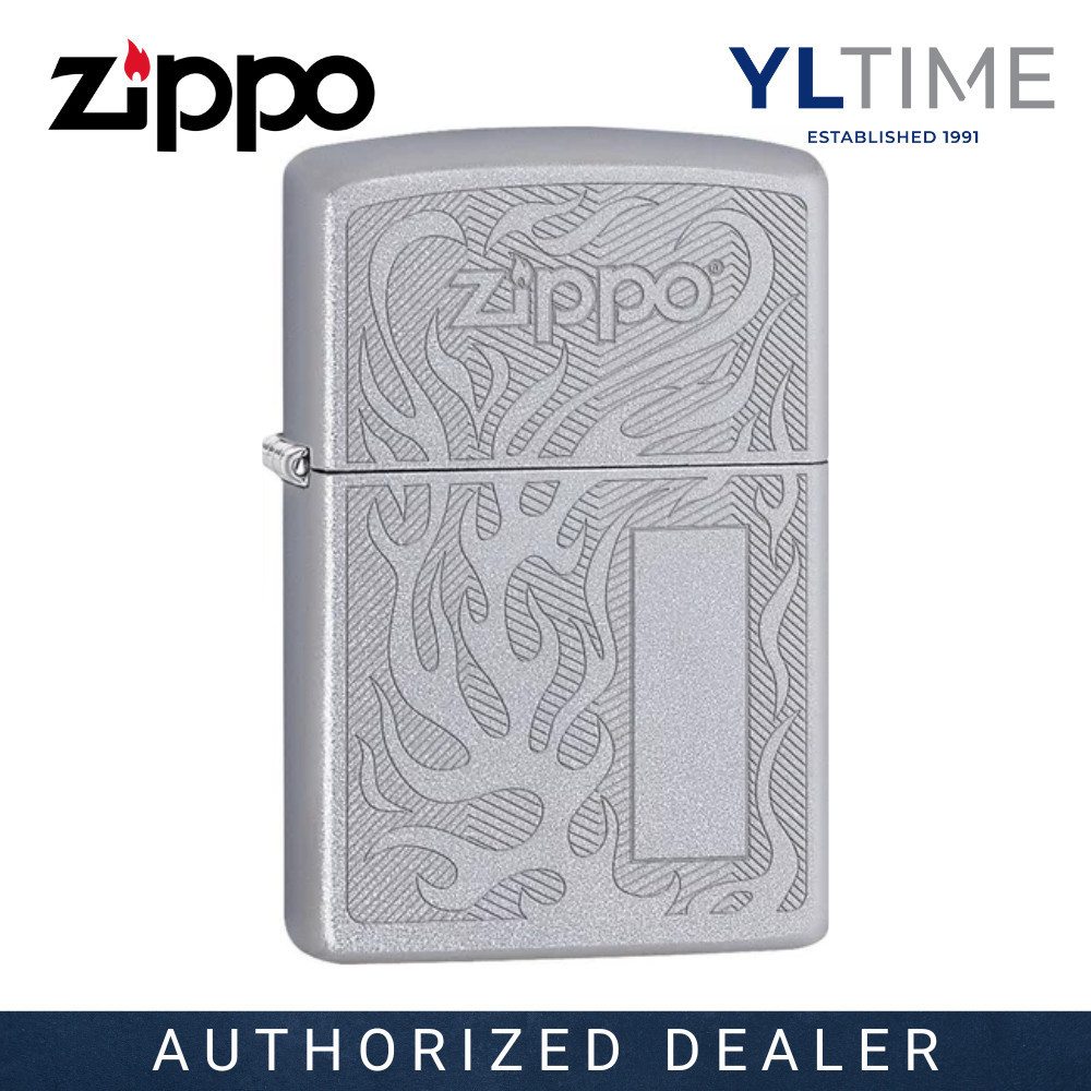 Zippo #29698 Engraving Zippo Logo Design Lighter (100% Original & New ...