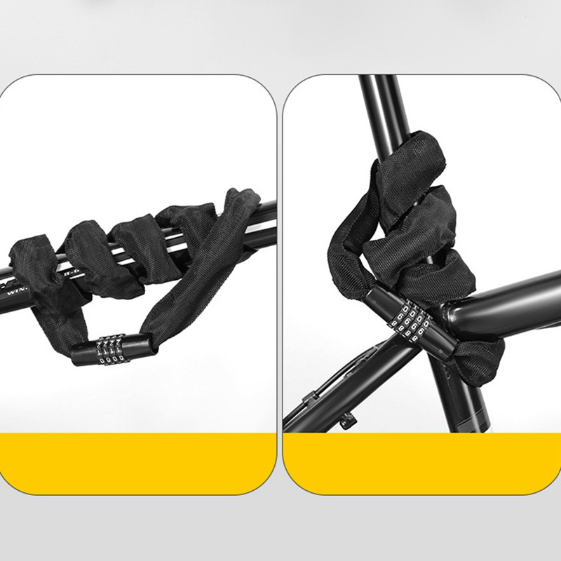 FAUSE Bike Locks Heavy Duty For Anti Theft - Bike Chain Lock With Chain ...