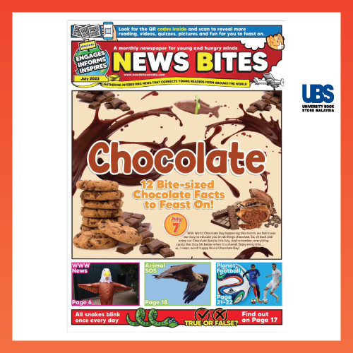 News Bites 46: Chocolate (Newspaper for Kids & Teens) | Shopee Malaysia