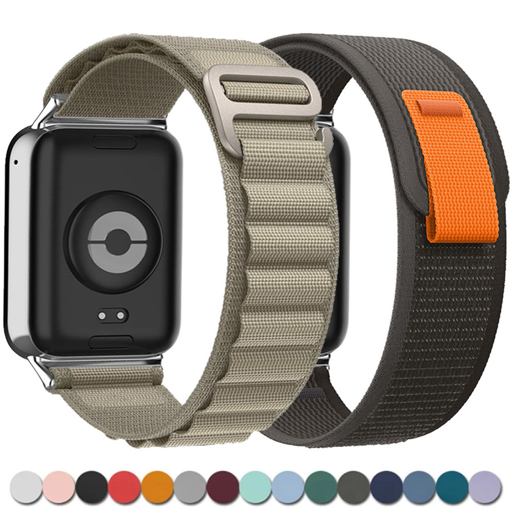 Nylon Loop Strap compatible For Xiaomi Redmi Watch 4 Bracelet Elastic ...