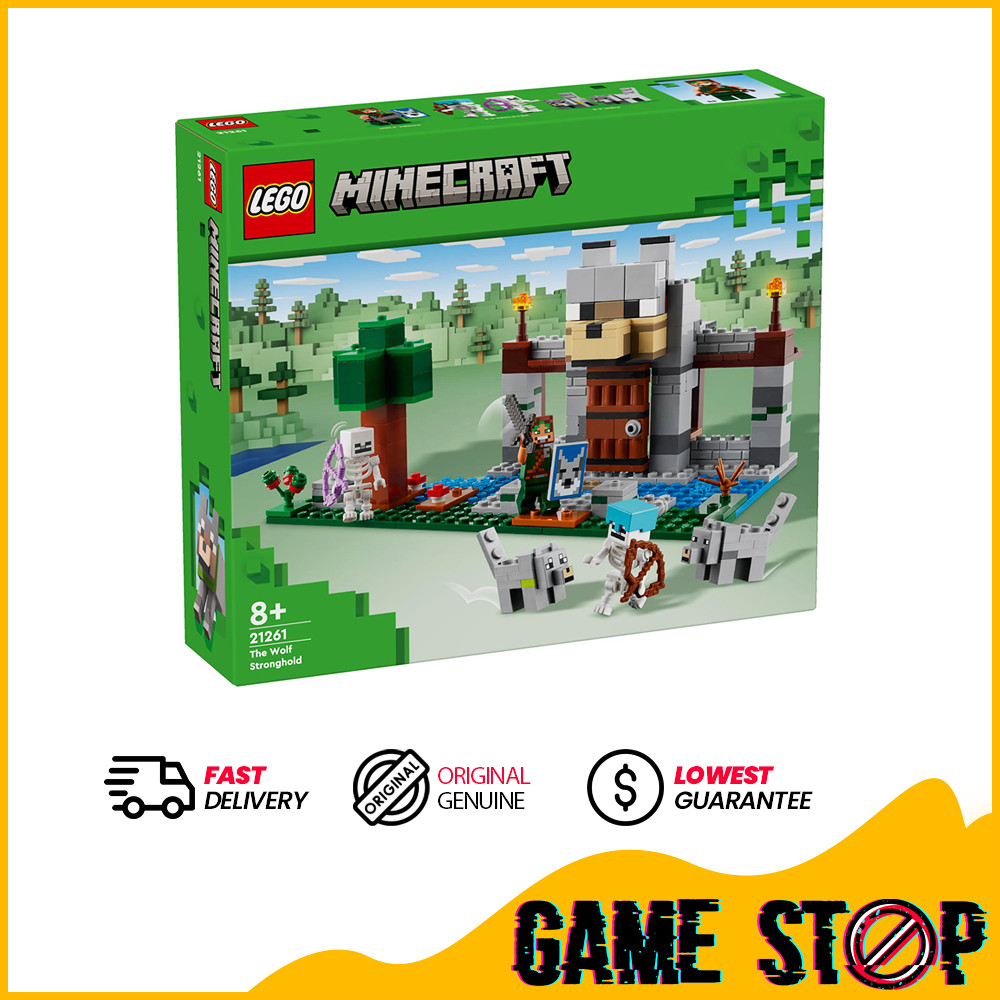 Lego 21261 Minecraft The Wolf Stronghold | Shopee Malaysia