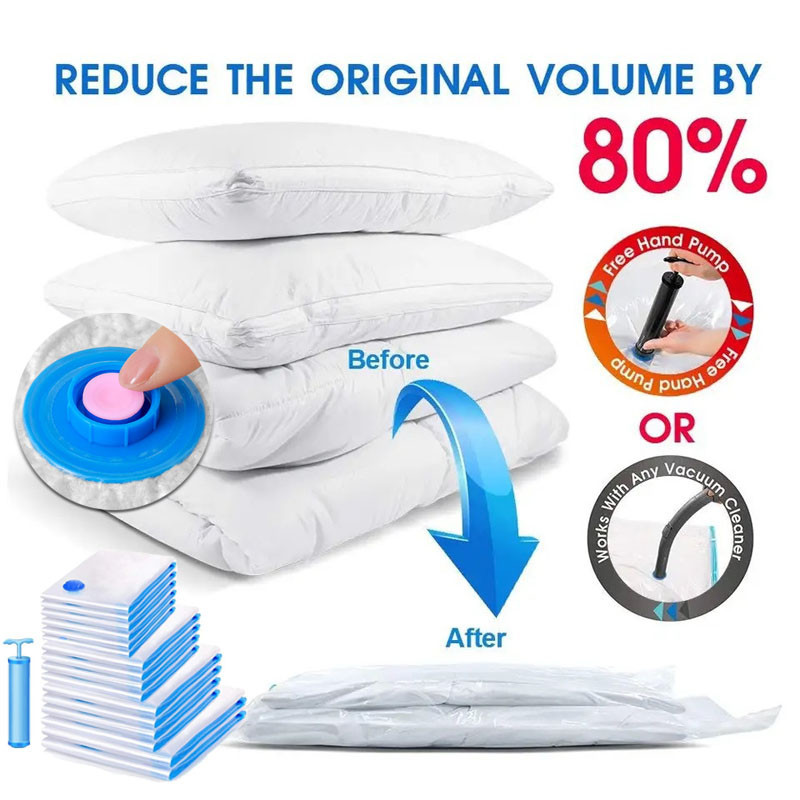 Vacuum Bag Clothes Storage Clothes Organizer Vacuum Plastic Bag With ...
