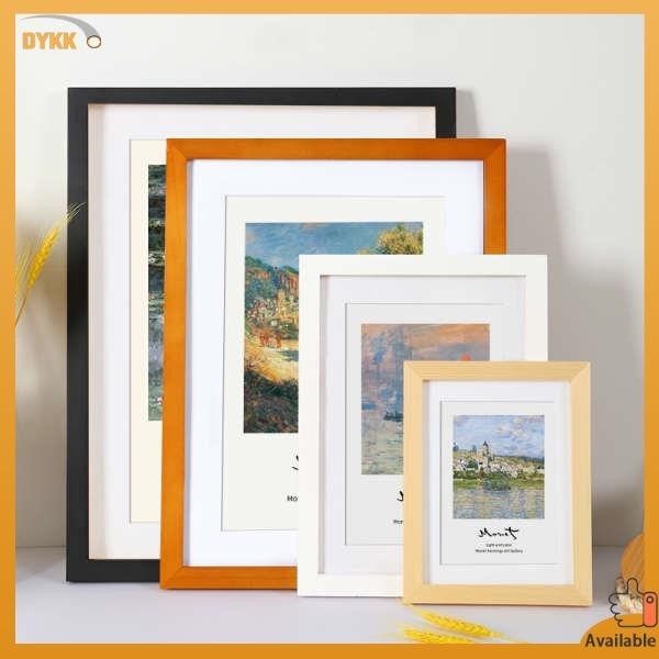 frame gambar frame gambar dinding Kayu padu bingkai foto ringkas dinding dipasang 16 inci 20 ...