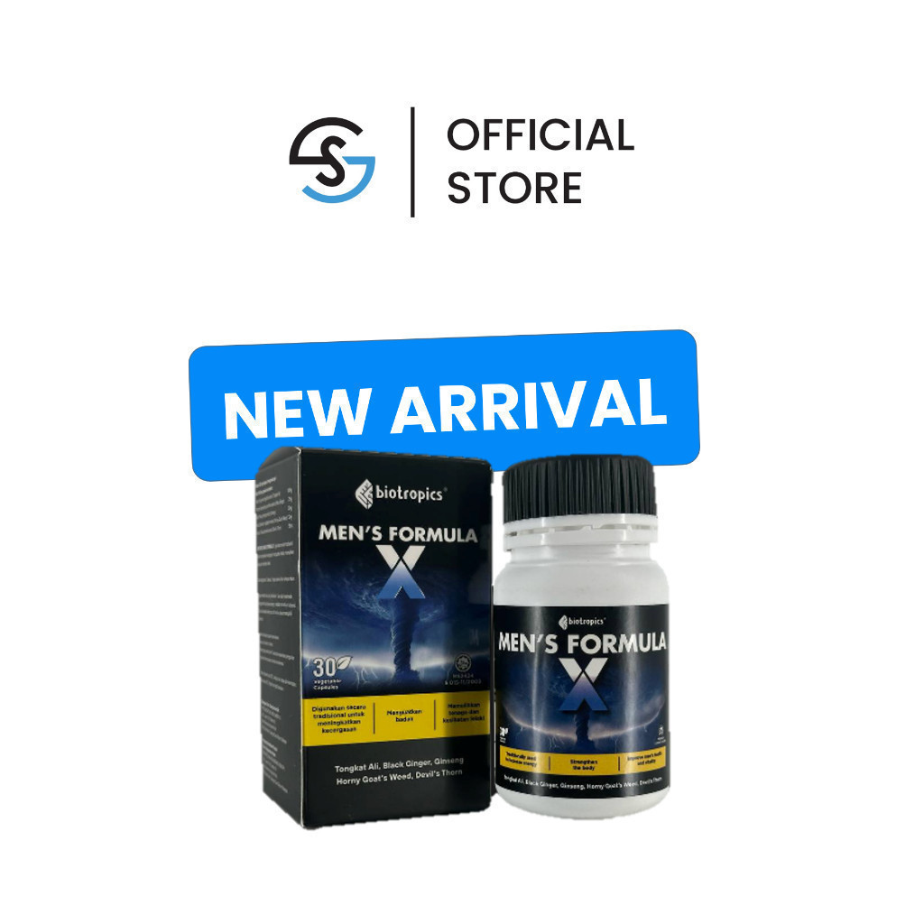 Men's Formula X - Biotropics | Shopee Malaysia