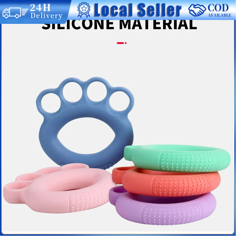 Easy Finger Grip Force Rehabilitation Trainer Artificial Rubber Gripper ...