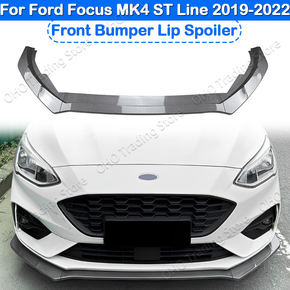 Front Bumper Lip Spoiler Chin Body Kit Protection Exterior Diffuser ...