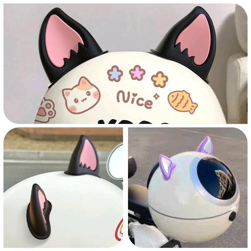 (Price For 1 pair) Cute Helmet Fox Ears, helmet cat ears | Shopee Malaysia