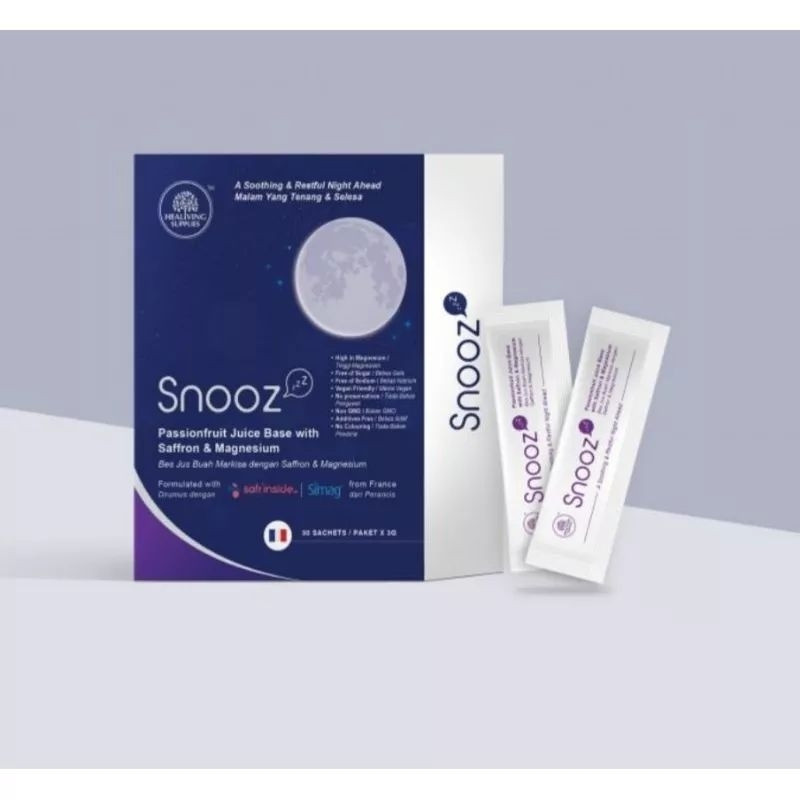 HEALIVING SNOOZE SAFFRON STIGMA EXTRACT & MARINE MAGNESIUM | BETTER ...