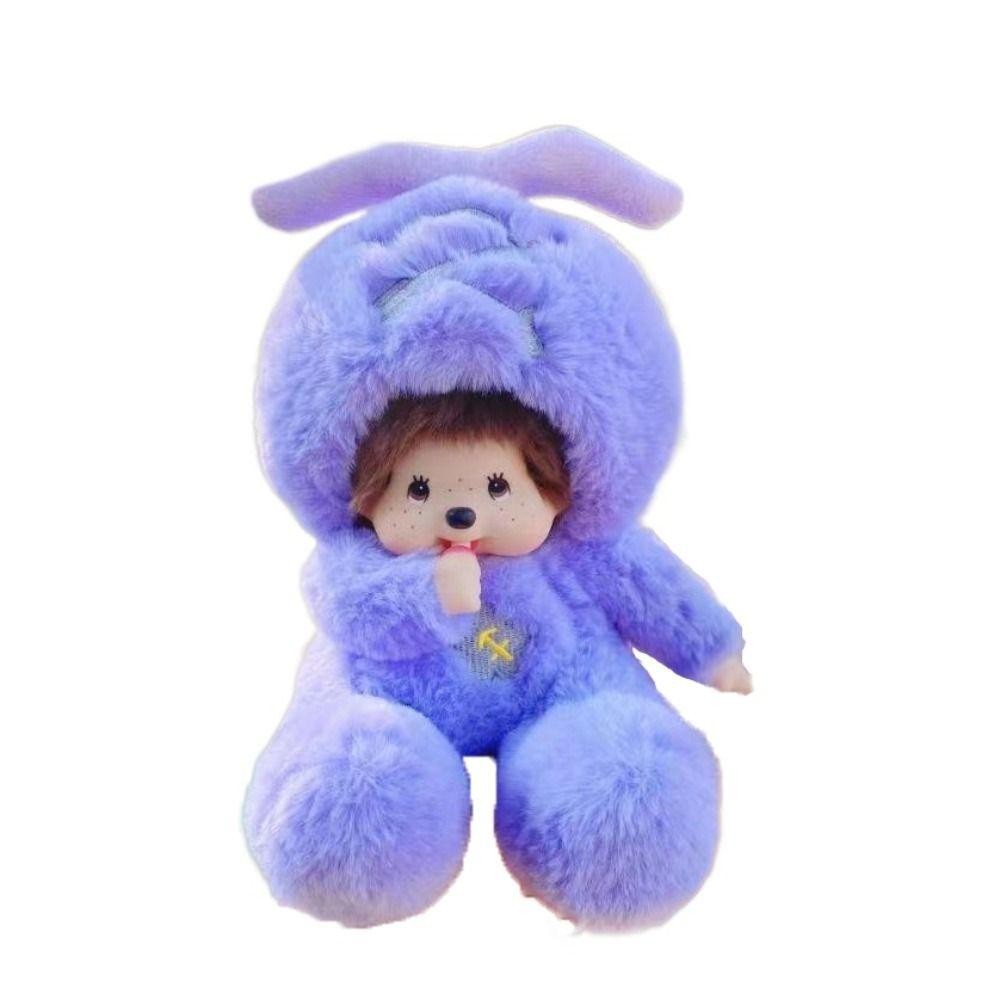 FUHUI Monchi Plush Toy, 12 Constellation Little Monkey Monchi Plush ...