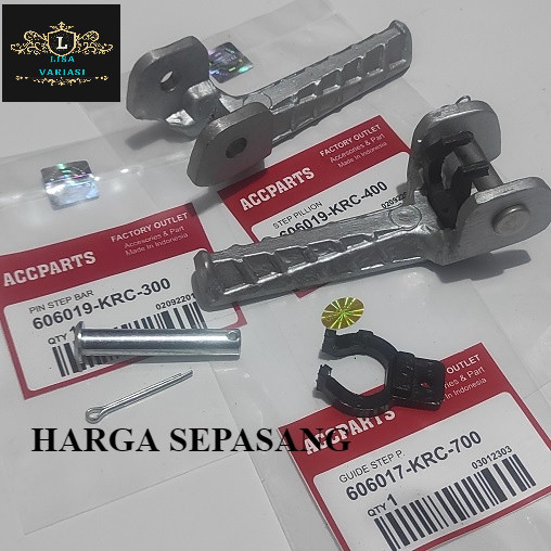 Footstep step Pillion Rear Footrest Honda CRF Plus Guide step, Pin step ...