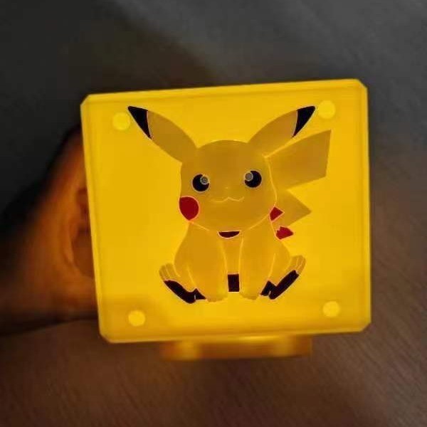 Pokémon Pokémon Pikachu Night Light Press Sound Night Light Children's ...