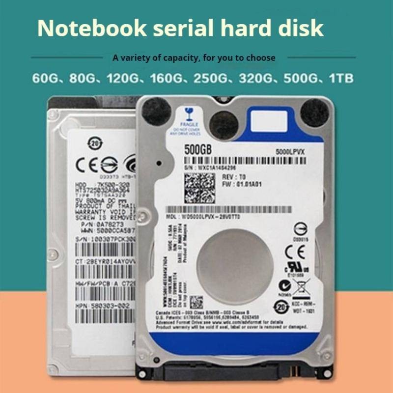 250GB 320GB 500GB 1TB 2TB Internal Laptop Hard Drive Laptop PC ...