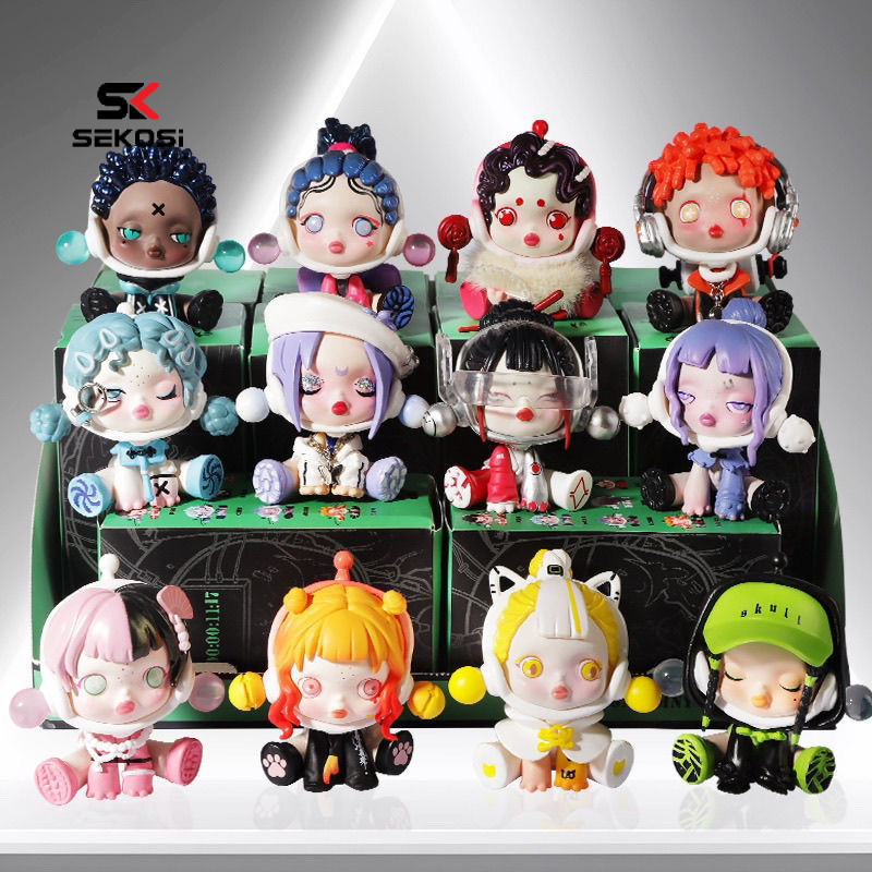 Sk Night City SP5 Doll POP MART Mystery Box SP5 Doll Decoration POP ...