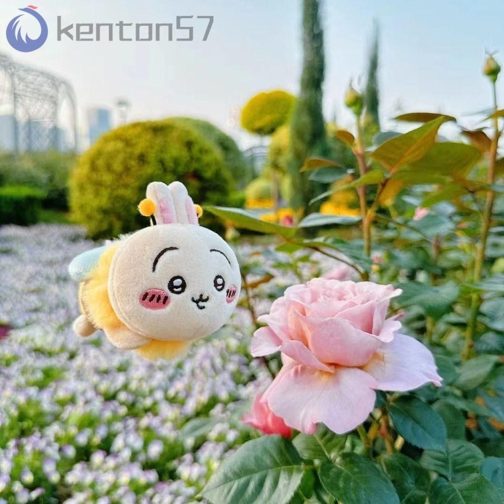 KENTON Anime Hachiware Usagi Keyring, Collection Fluffy Chiikawa Series ...