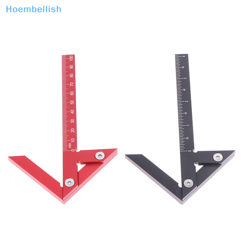 Hoe> Aluminum Center Scribe 45/90 Degree Right Angle Line Gauge ...