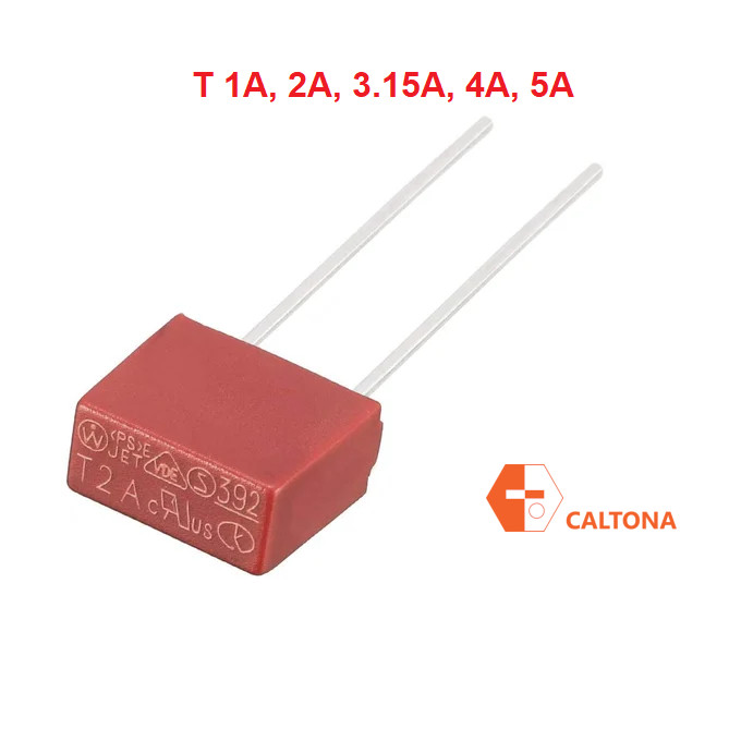 PCB Fuse 392 Slow Blow 250V T 1A, 2A, 3.15A, 4A, 5A | Shopee Malaysia