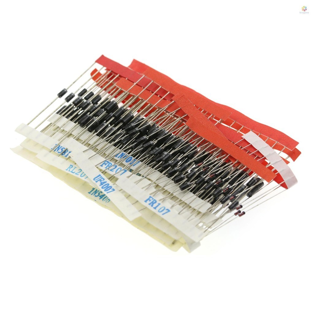 200PCS Diode Assortment Kit Quick Recovery/Switching/Schottky/Rectifier ...