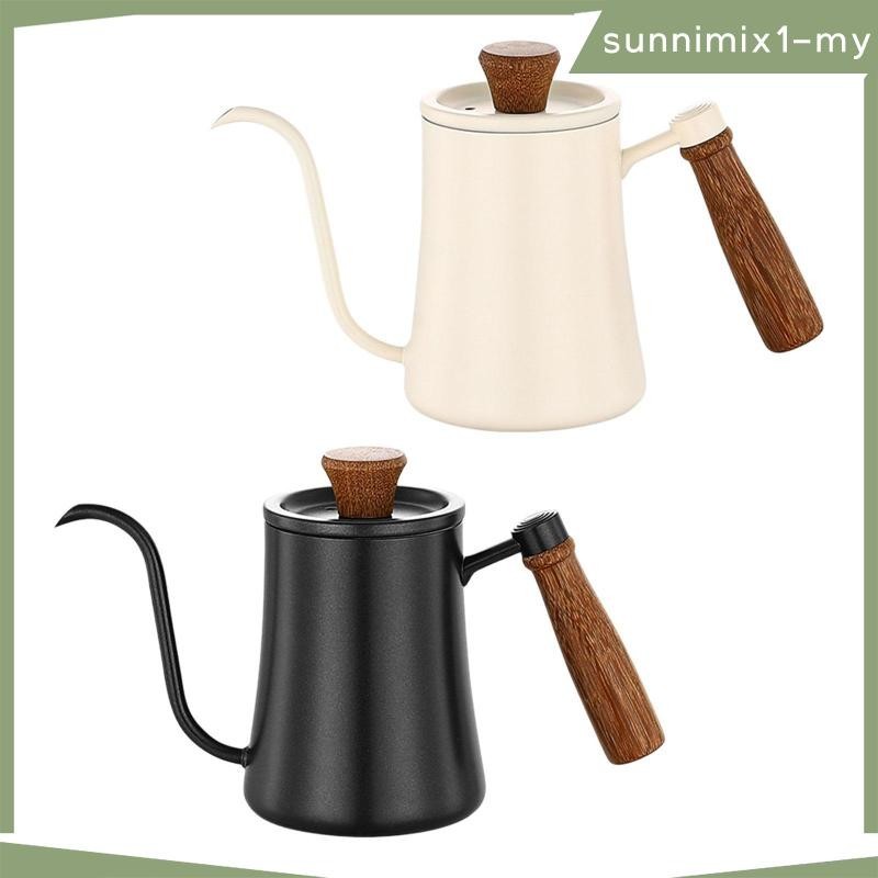 [SunnimixfaMY] 304 Stainless Steel Coffee Pot Hand Pour over Kettle ...