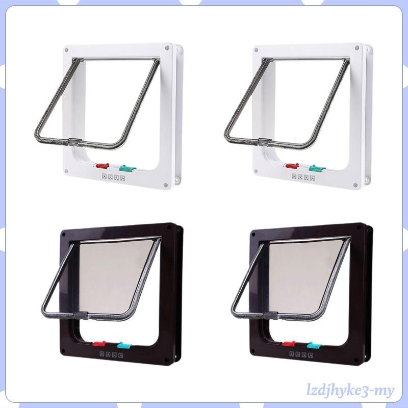 [ Cat Flap Door Weatherproof for Cats Doggy for Interior Exterior Doors ...