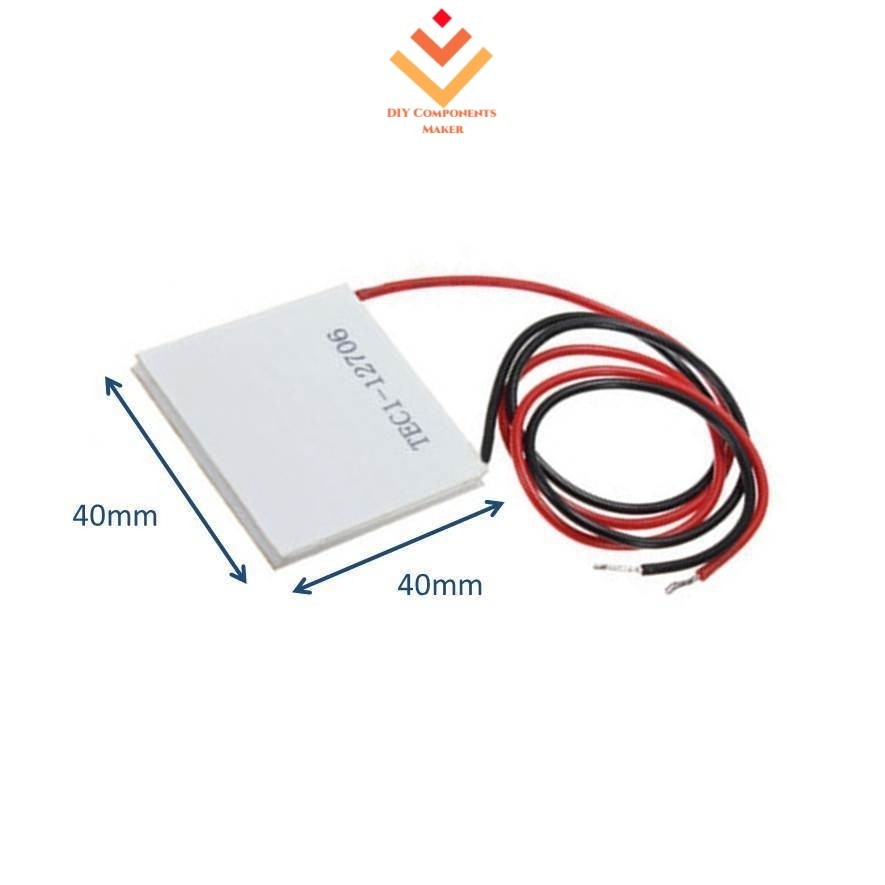 TEC1-12706 Thermoelectric Cooler Cooling Peltier Plate Module 12V 60W ...